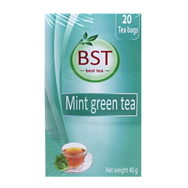 BST GREEN TEA MINT 20 - First-Chem Pharmacy