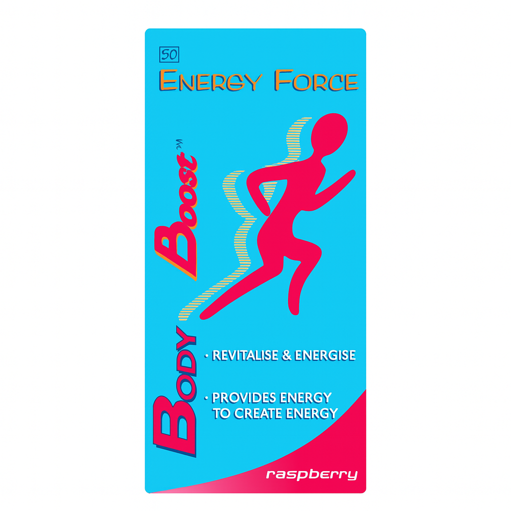 Energy Force Body Boost Raspberry Tonic 200ml - First-Chem Pharmacy
