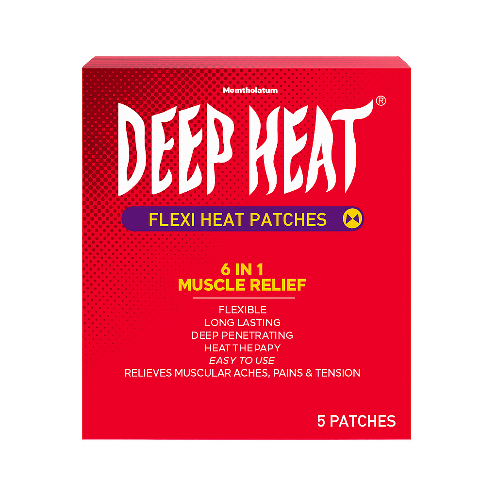 Deep Heat Patches – First-Chem Pharmacy