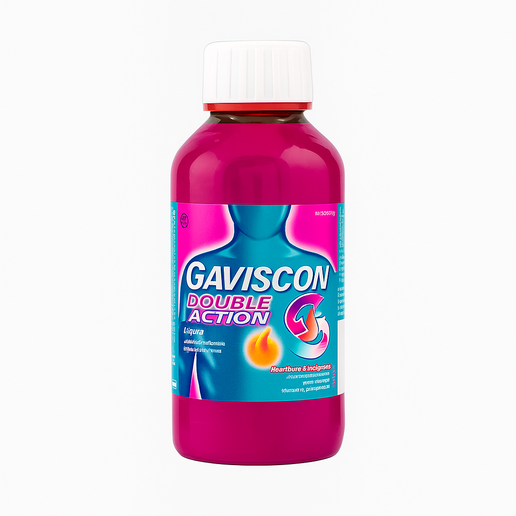 Gaviscon Double Action Liquid, 150ml - First-Chem Pharmacy