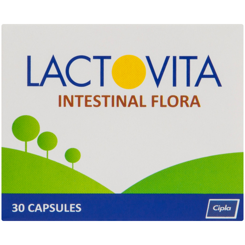 Lactovita Intestinal Flora Supplement 30 Capsules - First-Chem Pharmacy