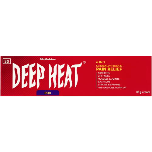 Deep Heat Rub 35g - First-Chem Pharmacy