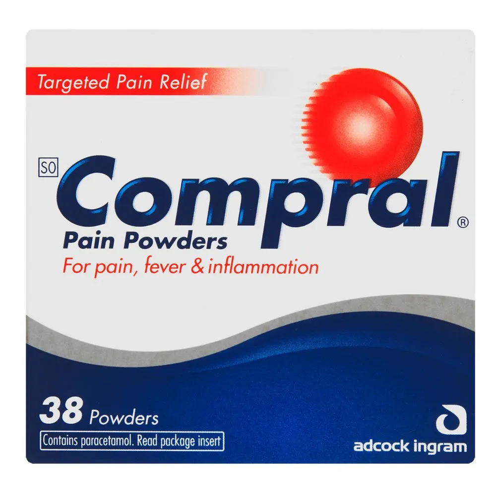 Compral Pain Powders 38`s - First-Chem Pharmacy
