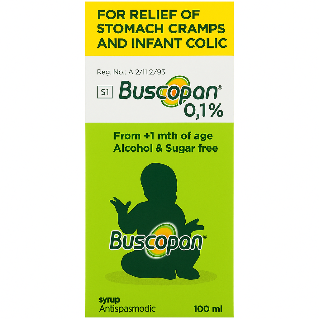 Buscopan Syrup 100ml - First-Chem Pharmacy