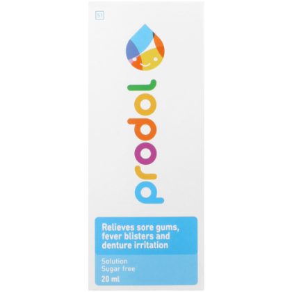 Prodol Teething Solution 20ml - First-Chem Pharmacy