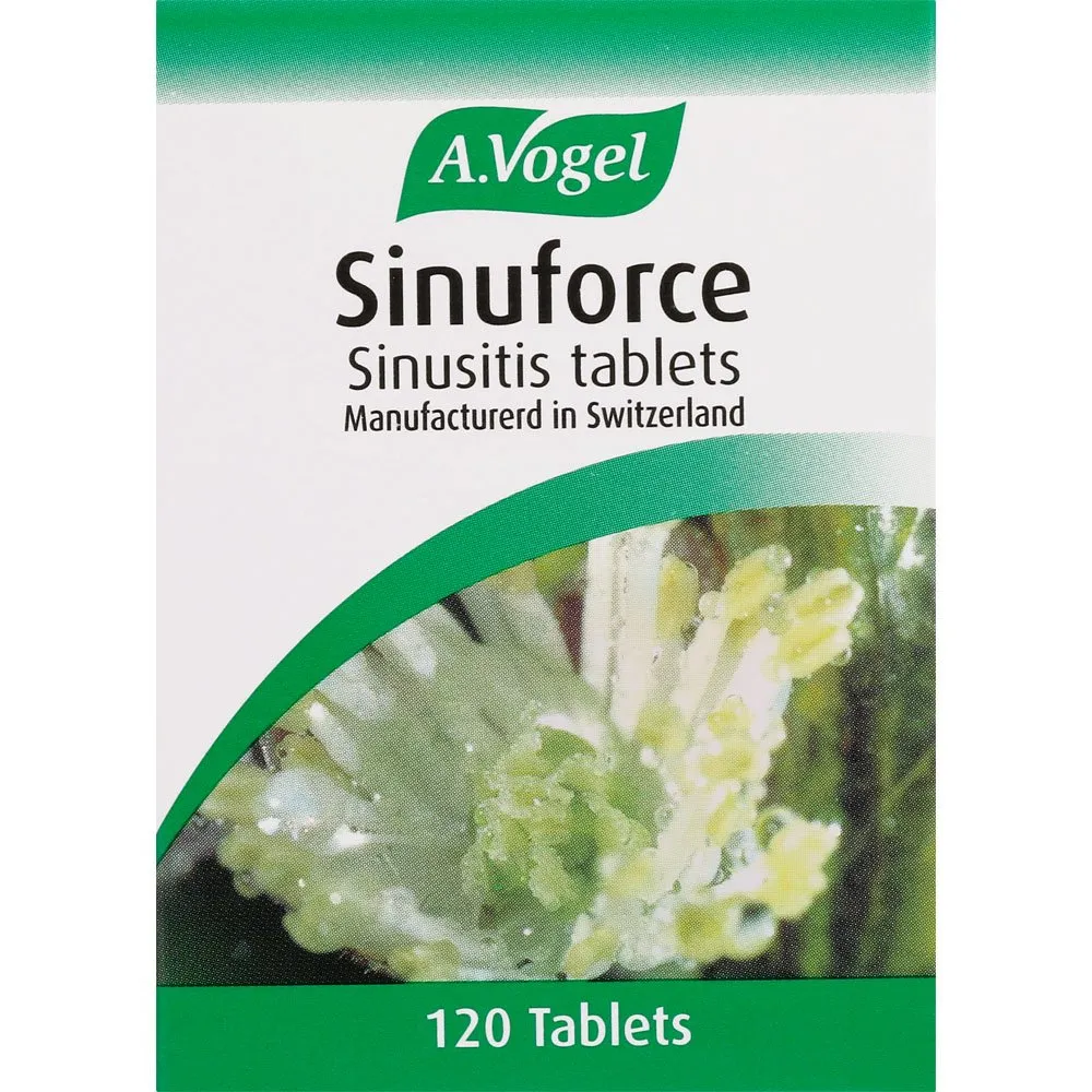 A. Vogel Sinuforce Sinusitis Tablets 120's - First-Chem Pharmacy