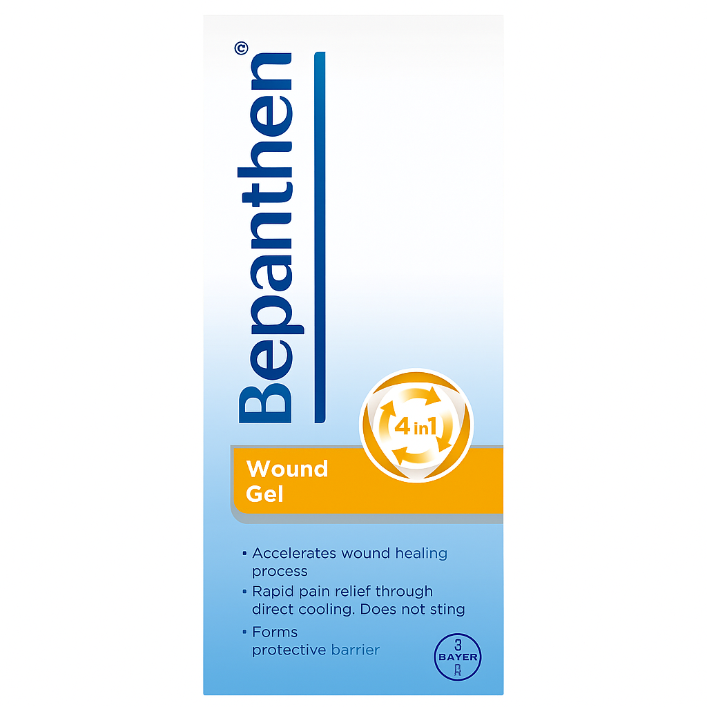 Bepanthen Wound Gel – 4in1 Formula – First-Chem Pharmacy